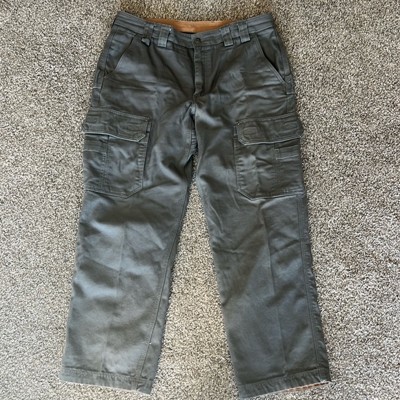Duluth Trading Co | Pants | Mens Fire Hose Relaxed Fit Cargo Work Pants ...